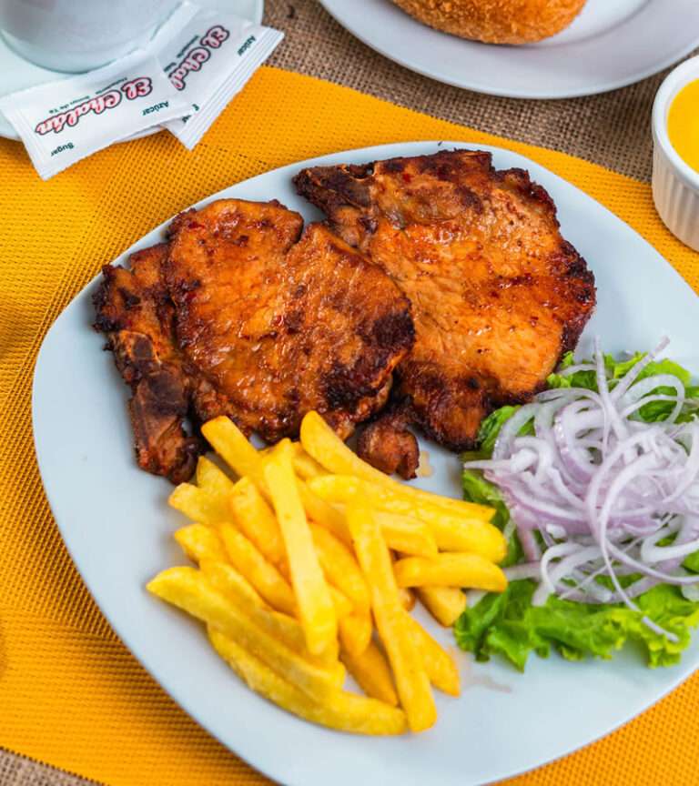 Chuletas Adobadas con Papas / Marinated Pork Chops With Potatoes – El ...